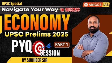 Economy Pyq Session For Prelims 2025part1 Amigos Ias Academy Youtube