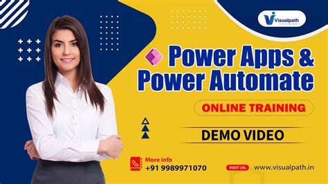 Power Apps And Power Automate Demo By Visualpath 91 9989971070 Youtube