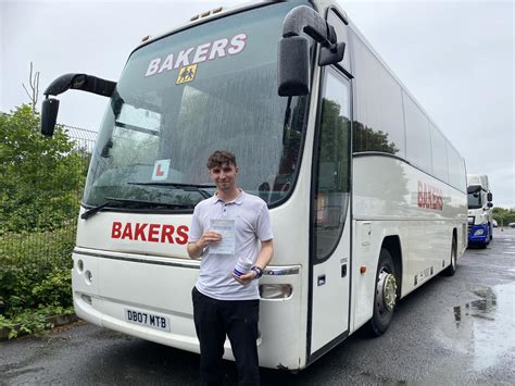 Congratulations To Leon From Bakers Coaches On Passing His Cat D 3b Test In Tewkesbury Mt Training