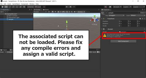 【unity】スクリプトがアタッチできない、動かないときのエラー対処法 Ftech