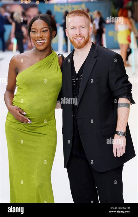 Chyna Mills And Neil Jones Arrive For The Uk Premiere Of No Hard