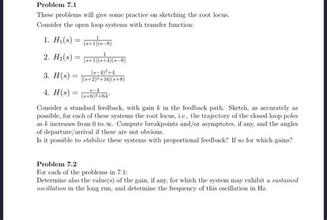 Solved Problem 71 These Problems Will Give Some Practice