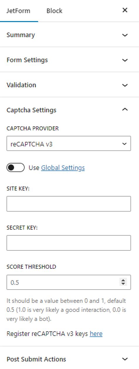 How To Set Recaptcha Anti Spam Protection In A Form Crocoblock
