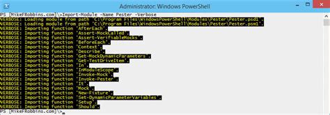 Using Pester For Test Driven Development In Powershell