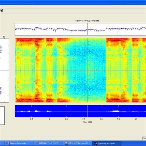 spectrogram of noisy speech sample babble noise of snr 5 db from
