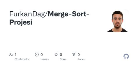 GitHub FurkanDag Merge Sort Projesi
