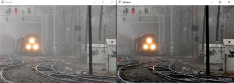 基于导向滤波的暗通道先验去雾算法（python，可直接运行） 基于导向滤波的暗通道去雾算法 csdn博客
