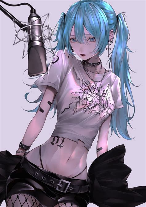 Hatsune Miku Vocaloid Drawn By Mano Aaa Danbooru