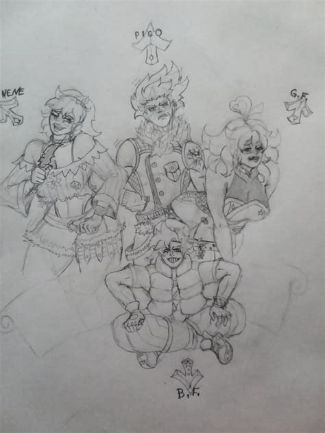 Fnf Bf Gf Pico And Nene Because I Needed Someone To Fill Up The