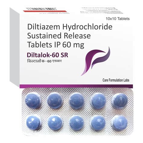 Diltiazem Hydrochloride Ip 60 Mg Diltiazem Hydrochloride Ip 60 Mg Dosage Form Tablet At Best