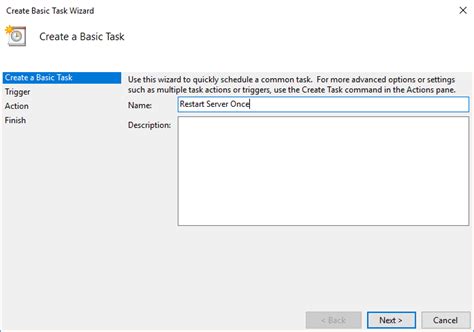 How To Schedule Windows Server For Automatic Restart Server Basics WorkEnd Tech Blog