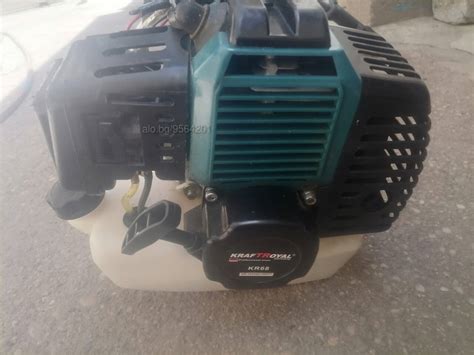 Бензинов тример за трева Тример храсторез Kraftroyal Градинска техника Русе Продавам