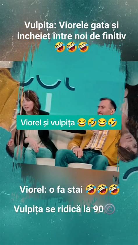 Viorel și Vulpita 😍🤣 Iacob Cristinei Facebook
