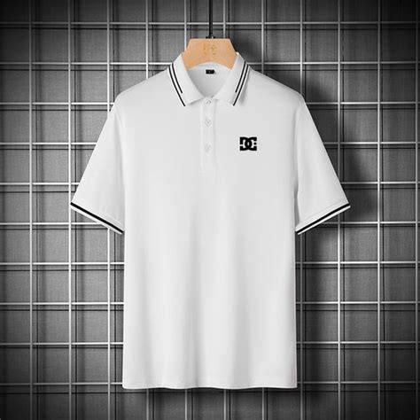 Поло DC Shoes, размер 50, цвет белый, 50%полиэфирного волокна; 50 ...