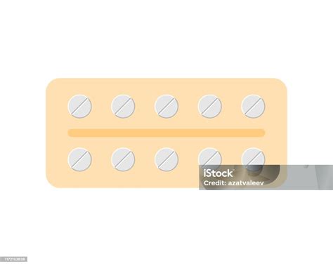 질병과 통증 치료를 위한 약 알 약 캡슐 물집 의료 약물 정제 패키지 비타민 항생제 아스피린 흰색 배경에 격리 된 약물 팩의 벡터 그림 건강관리와 의술에 대한 스톡 벡터