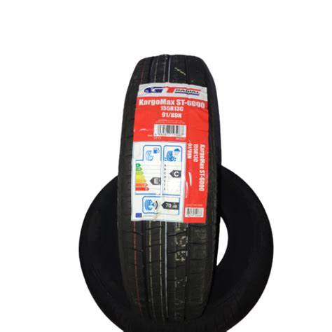 Gtradial Kargomax St6000 155 R13c 91 89n Remorca Carlig