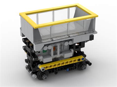 Lego Moc Type 2 L Motor Train Cart By Jude The Lego Dude Rebrickable