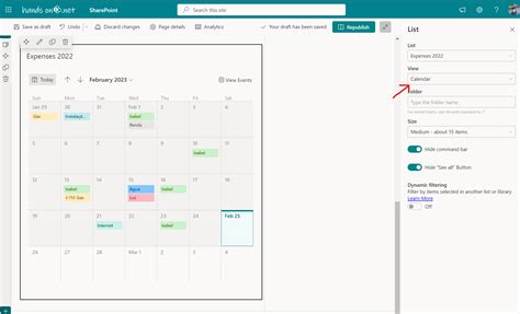 How To Embed A Modern Calendar To A SharePoint Page HANDS ON SharePoint