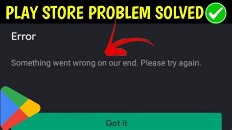 FIX Play Store Something Went Wrong On Our End Play Store Something