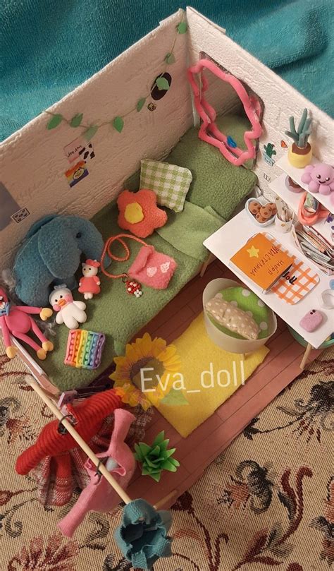 Моя мини комната 💕 Детские поделки Бумажные поделки Винтажные бумажные куклы