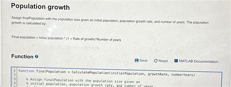 solved population growthassign finalpopulation with the
