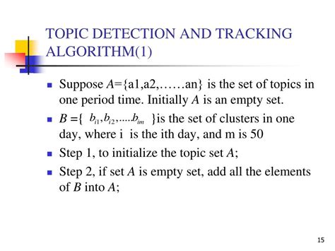 Ppt A Topic Detection And Tracking Method Combining Nlp With Suffix