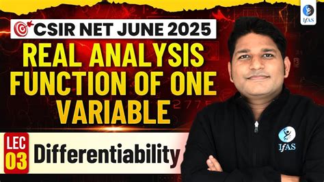 𝐑𝐄𝐀𝐋 𝐀𝐍𝐀𝐋𝐘𝐒𝐈𝐒 𝐅𝐔𝐍𝐂𝐓𝐈𝐎𝐍 𝐎𝐅 𝐎𝐍𝐄 𝐕𝐀𝐑𝐈𝐀𝐁𝐋𝐄 𝐃𝐢𝐟𝐟𝐞𝐫𝐞𝐧𝐭𝐢𝐚𝐛𝐢𝐥𝐢𝐭𝐲 𝐋 𝟑 𝐓𝐀𝐑𝐆𝐄𝐓 𝐂𝐒𝐈𝐑 𝐍𝐄𝐓 𝐉𝐔𝐍𝐄 𝟐𝟎𝟐𝟓