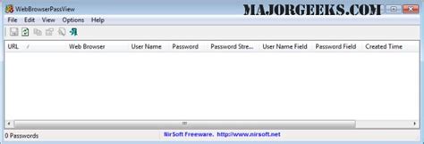 Download Webbrowserpassview Majorgeeks