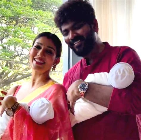 Nayan Vignesh Twin Diwali Wishes