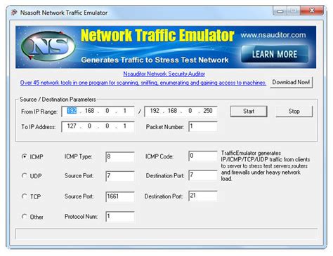 Download Nsasoft Network Traffic Emulator V1 7 9 Freeware Afterdawn Software Downloads