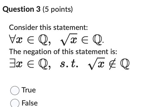 Solved Question 3 5 ﻿pointsconsider This