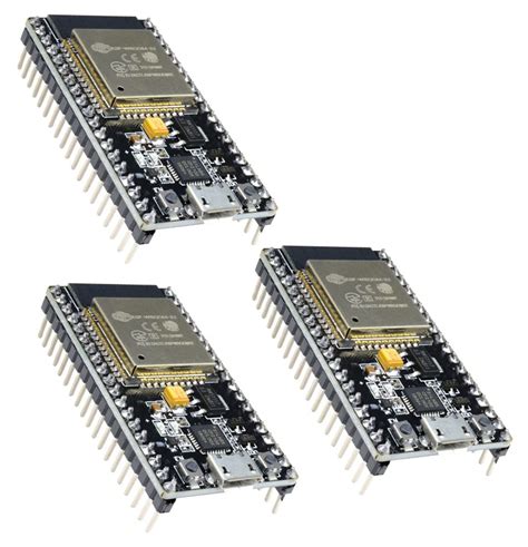 Buy 3 Pcs Esp Wroom 32 Development Boardaideepen Esp32s Esp Wroom 32 Board 24ghz Dual Core