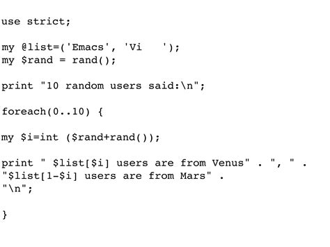 introduction to perl best practices key programming languages