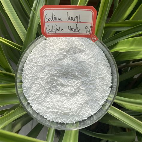 Factory Price Of Surfactant Sls Needle Detergent Sodium Lauryl Sulphate K12 Sls Powder For