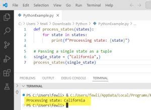 How To Create A Python Tuple With One Element