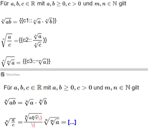 anki does not translate latex code correctly as soon as i format the