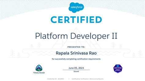 Rapala Srinivasa Rao On Linkedin Pd2 Qentelli Certification Salesforce Pd2