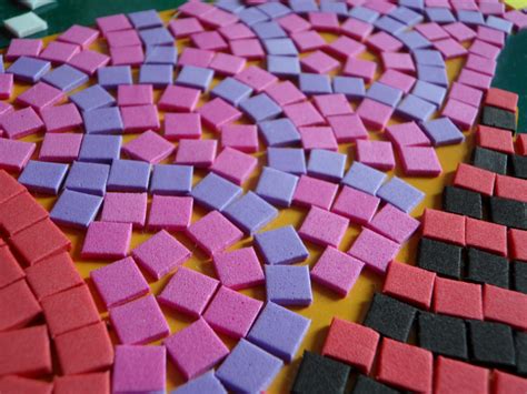 무료 이미지 구조 바닥 무늬 색깔 담홍색 수제의 원 데코 미술 디자인 장식적인 대칭 모자이크 모양 땜질 한 손재주 4320x3240