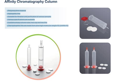 Affinity Chromatography Column Semenyih Selangor Malaysia Supply Supplier Suppliers