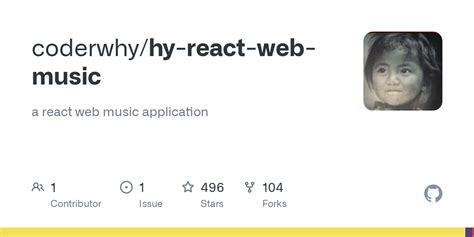 GitHub Coderwhy Hy React Web Music A React Web Music Application