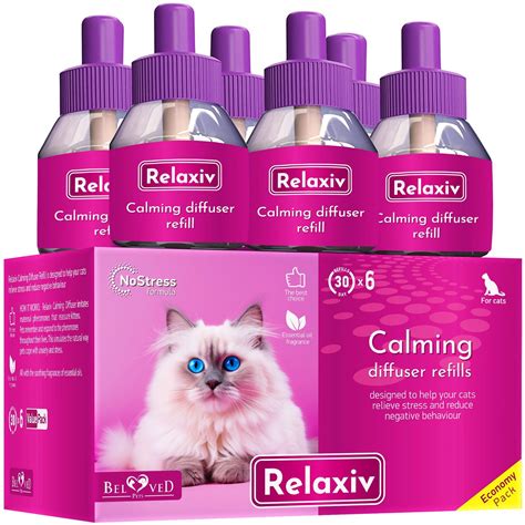 Relaxivet Calming Diffuser Refill And Anti Anxiety Cat Calming Diffuser