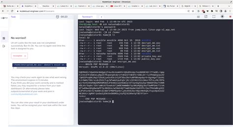 Linux Gpg Encryption Task Is Failed KodeKloud Engineer KodeKloud