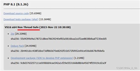 Windows系统iis环境php81安装教程vs16 X64 Non Thread Safe Csdn博客