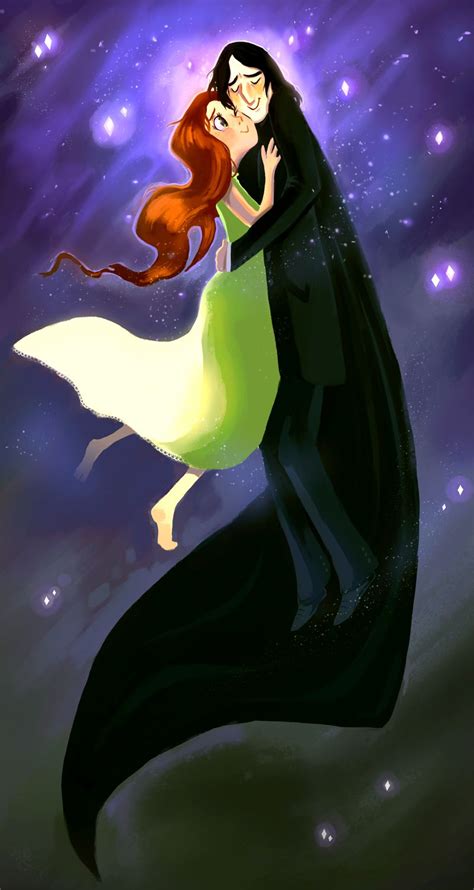 Severus Snape And Lily Evans Snape And Lily Harry Potter Severus Snape Snape Fan Art