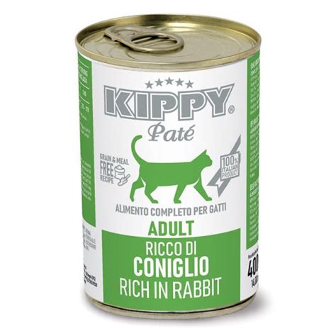 Kippy Pate Rabbit Cat Консервирана храна за котки със заешко 400гр