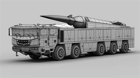3d Chinese Df 17 Missile Model Turbosquid 1490315