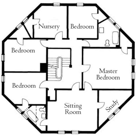 Octagon House Plans