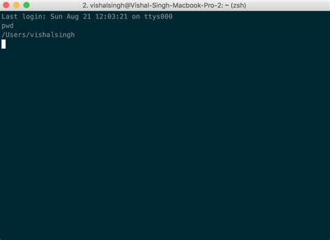 terminal how can i get zsh to show the current path in the prompt