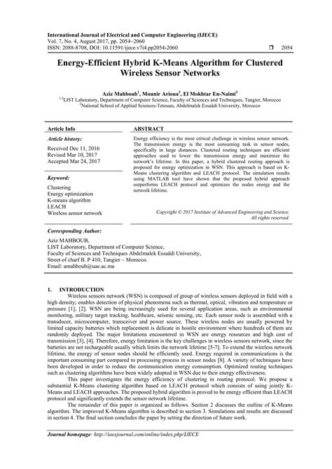 Energy Efficient Hybrid K Means Algorithm For Clustered Wireless Sensor
