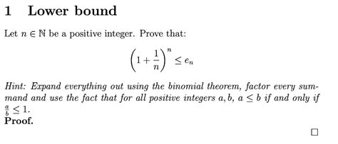 Solved Let N ∈ N Be A Positive Integer Prove That 1 1 N